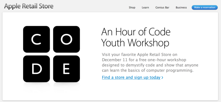 Learn How To Code For An Hour At Your Local Apple Store - Tech My Money